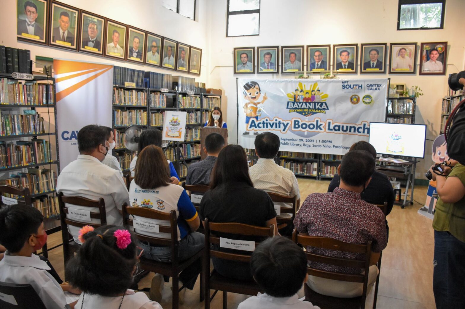 MPT South Launches ‘Bayani Ka’ Activity Book - CAVITEX